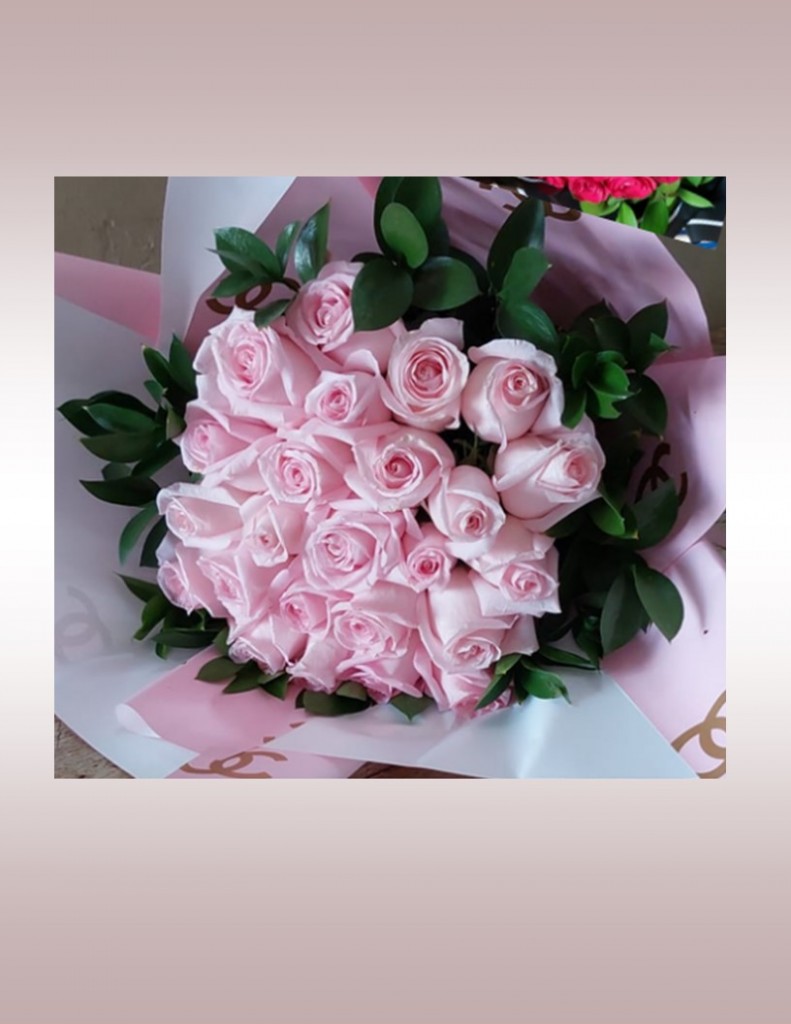 CLASICO BOUQUET 24 ROSAS ROSA – Decoflor
